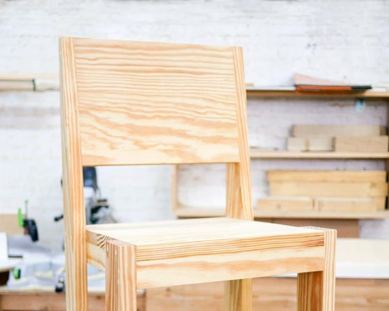 Gropin, chaise rustique - Dufour Benjamin Design